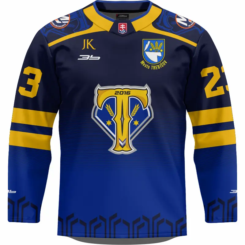 Dres HK 2016 Trebišov 2023/24 Replika tmavý bez reklám