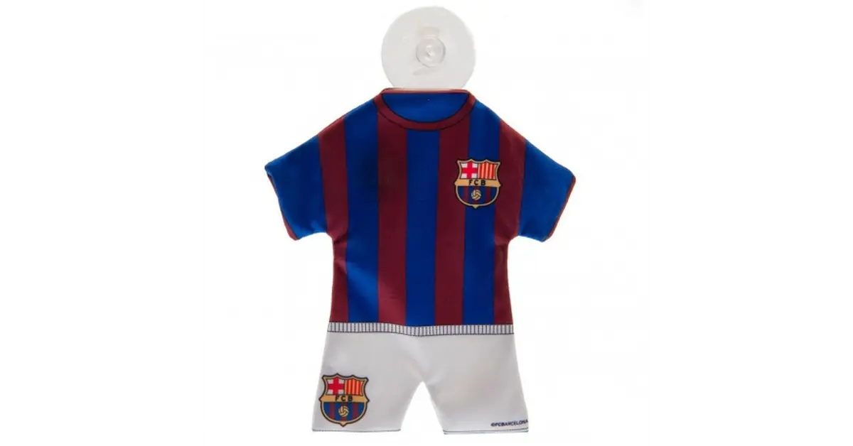 Mini dres do auta FC BARCELONA Mini Kit WT